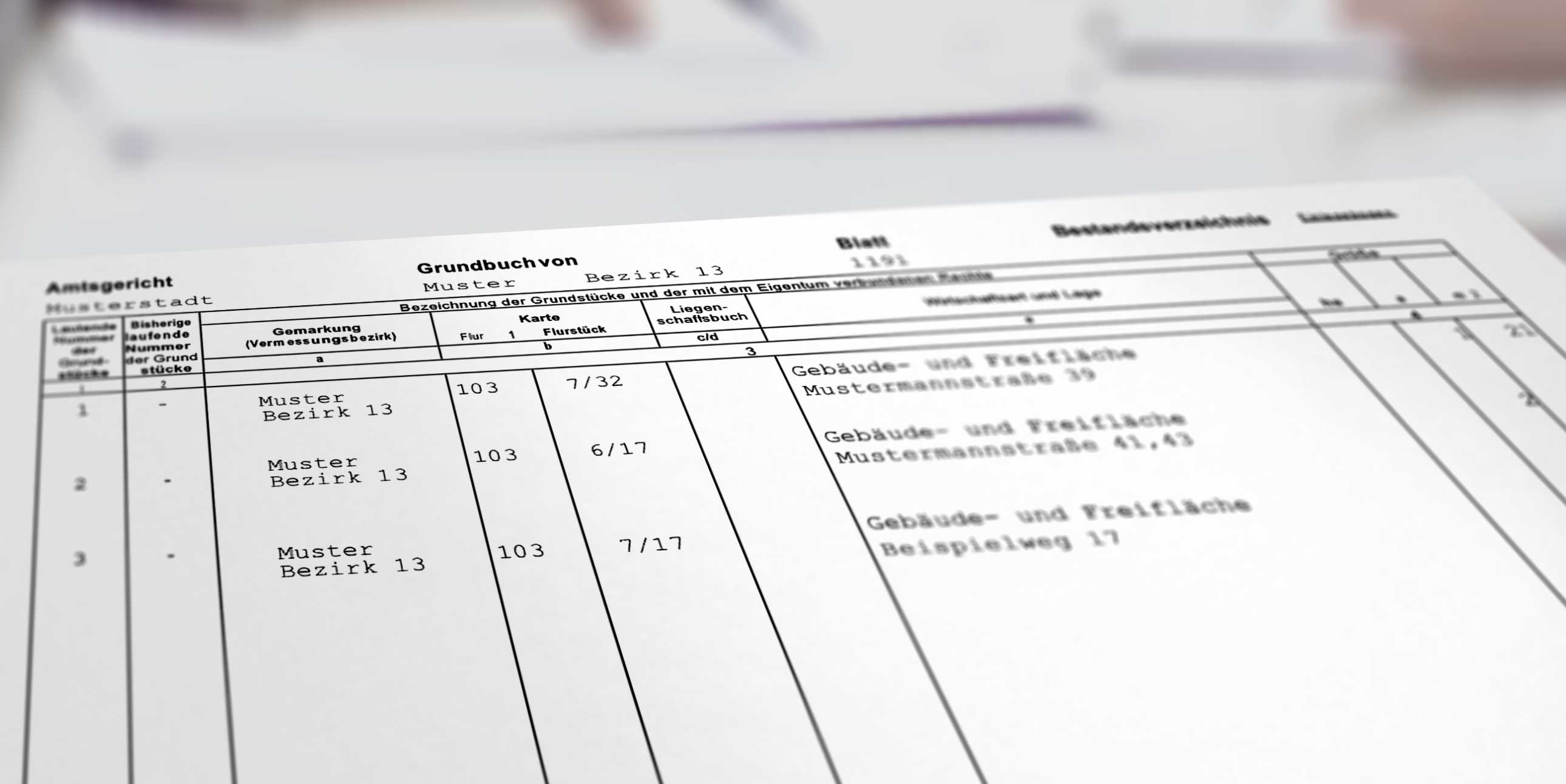 Ratgeber Grundbuch | terrakon Immobilienberatung